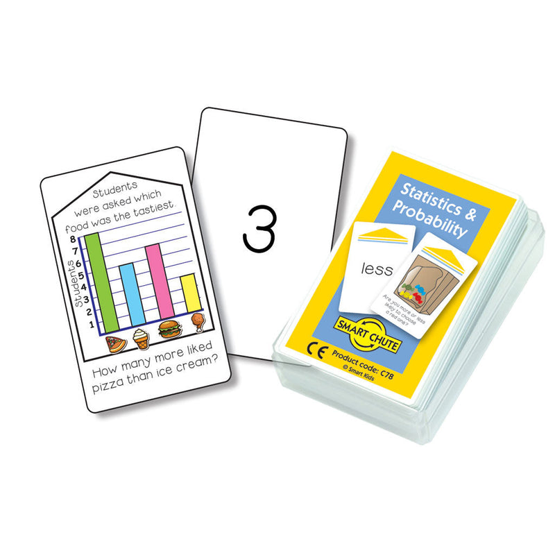 Statstics and Probability Smart Chute Cards – Smart Kids
