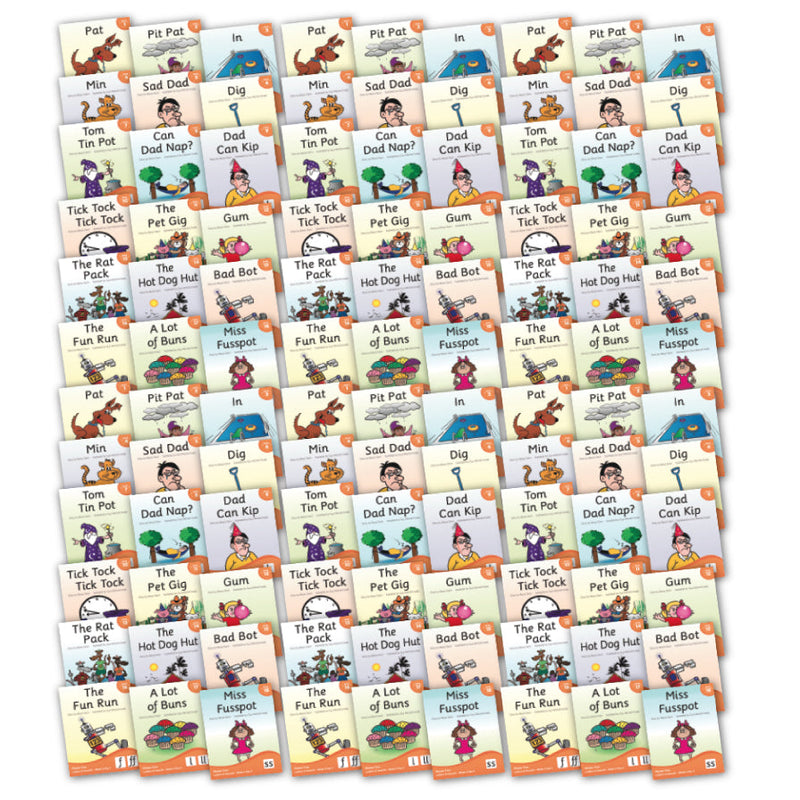 6 x Phase 2 Pocket Rocket Readers (108 books) – Smart Kids