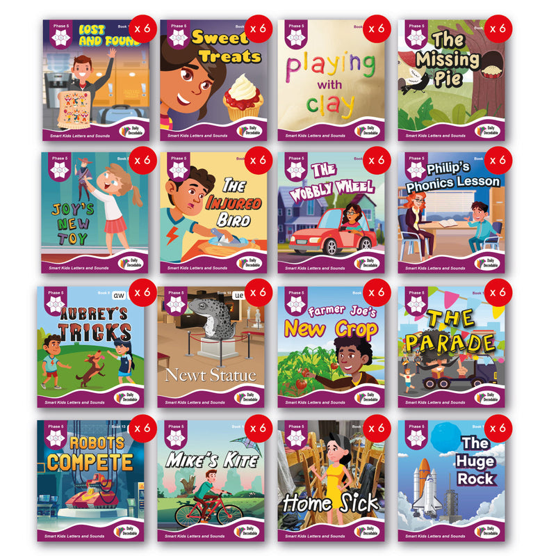 744 Letters and Sounds Decodable Books – Smart Kids