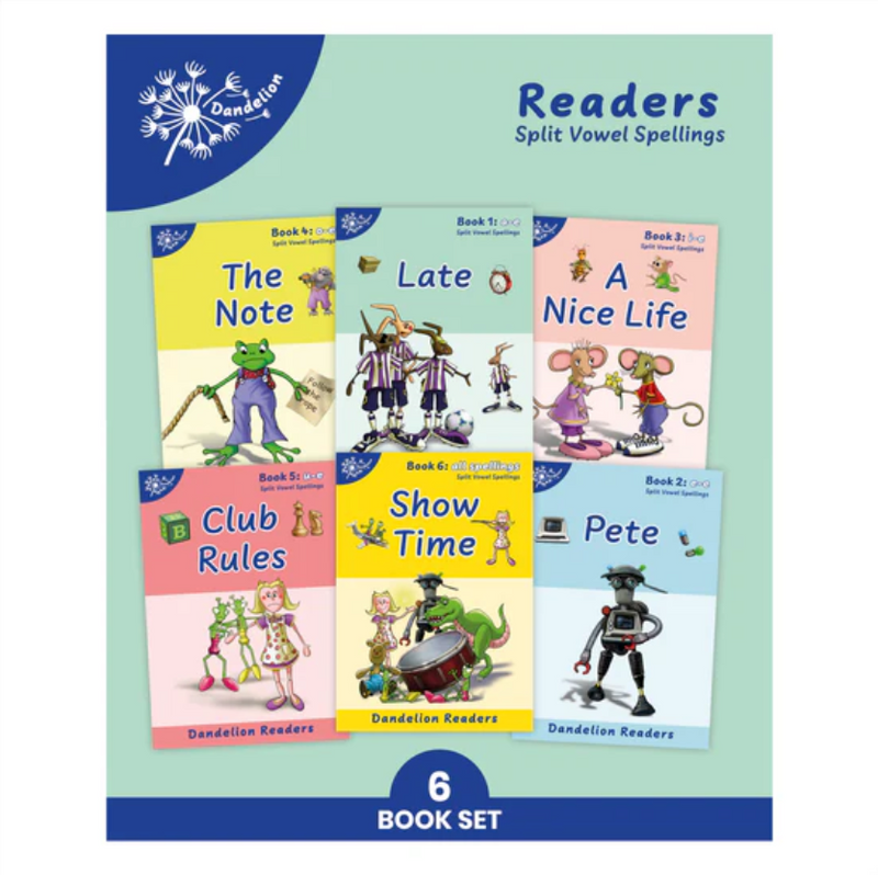 Dandelion Readers Split Vowel Spellings – Smart Kids