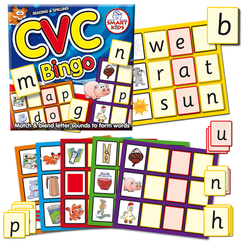 CVC Bingo – Smart Kids