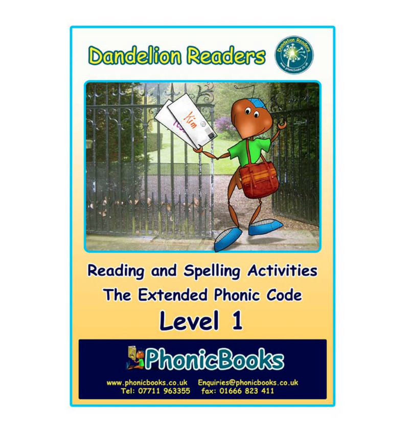 Dandelion Readers, Level 1 Reading & Spelling Activities – Smart Kids