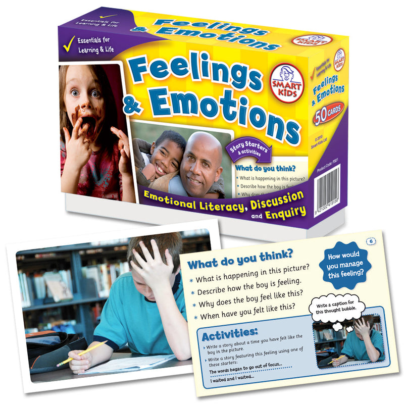 Feelings & Emotions 50 Cards – Smart Kids