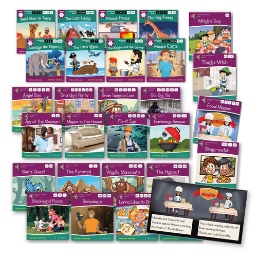 Letters and Sounds Decodable Book Bundles – Smart Kids