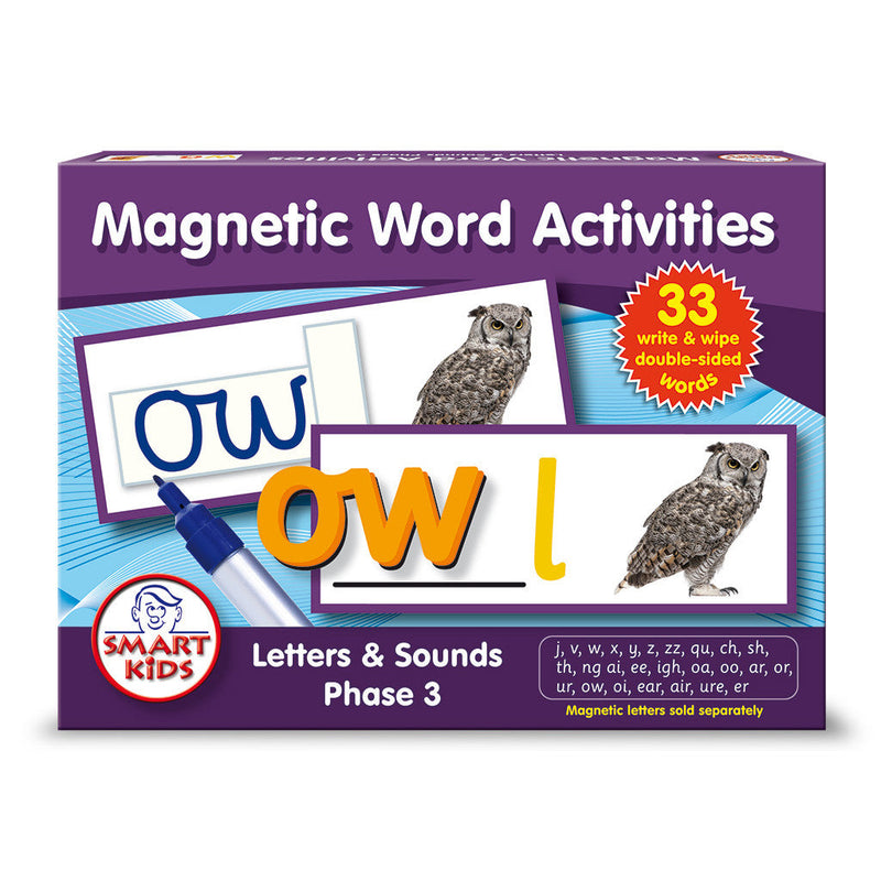 Letters and Sounds Magnetic Word Activities Phase 3 – Smart Kids