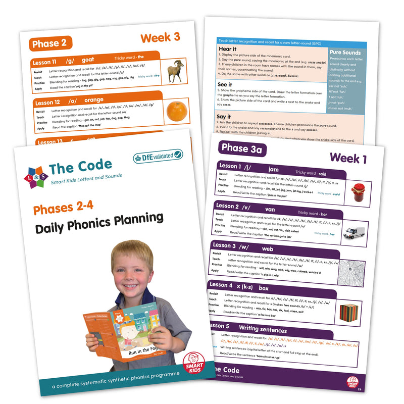 Letters and Sounds Phase 2-5 Planning and Guidance – Smart Kids