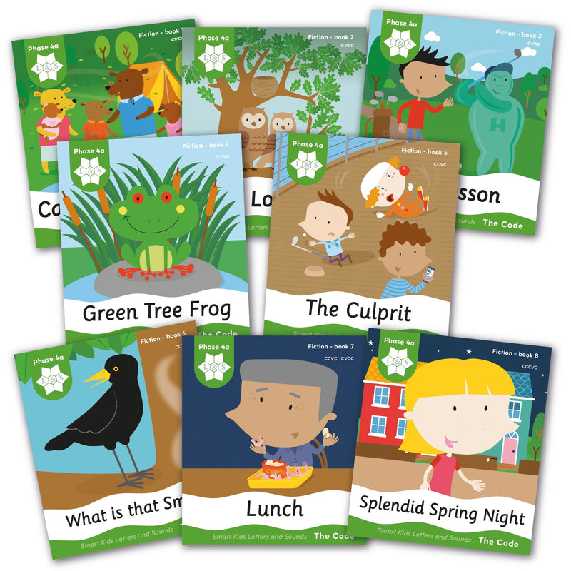 Letters and Sounds Phase 4 Fiction Decodable Readers – Smart Kids