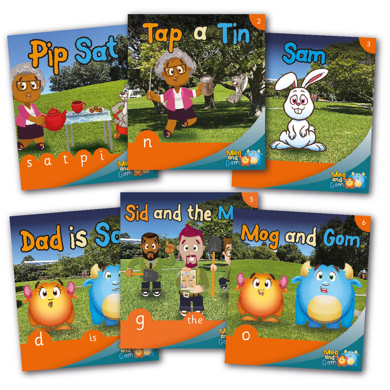 Mog and Gom Books Unit 1 (set of 36 books) – Smart Kids