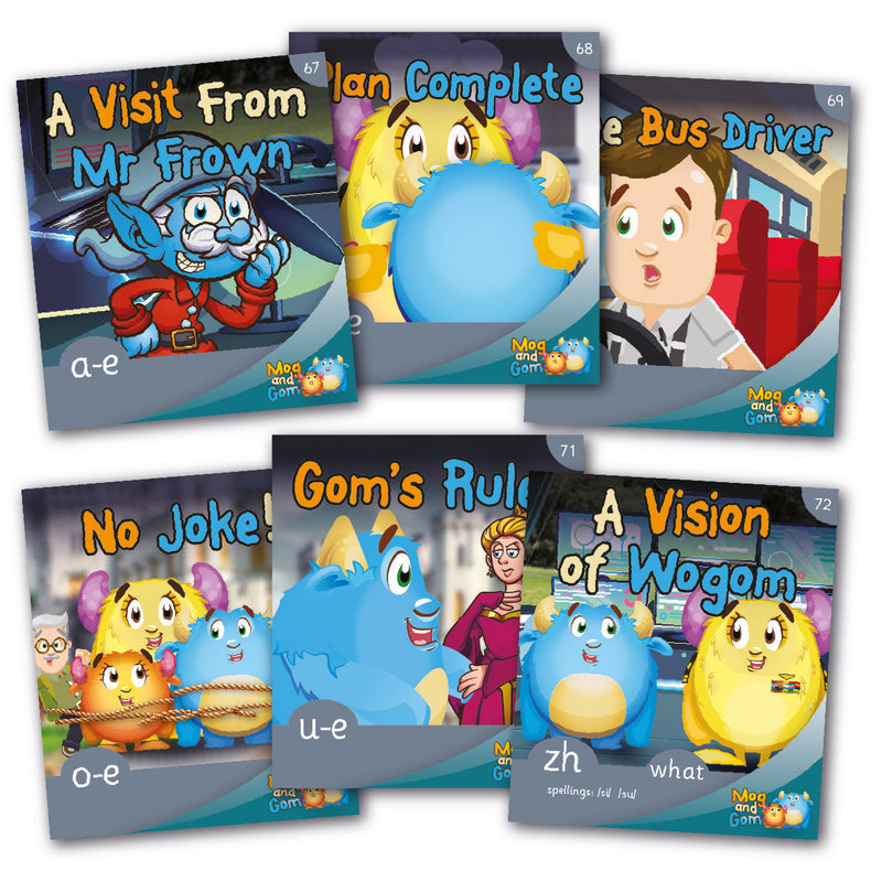 Mog and Gom Books Unit 12 (set of 36 books) – Smart Kids