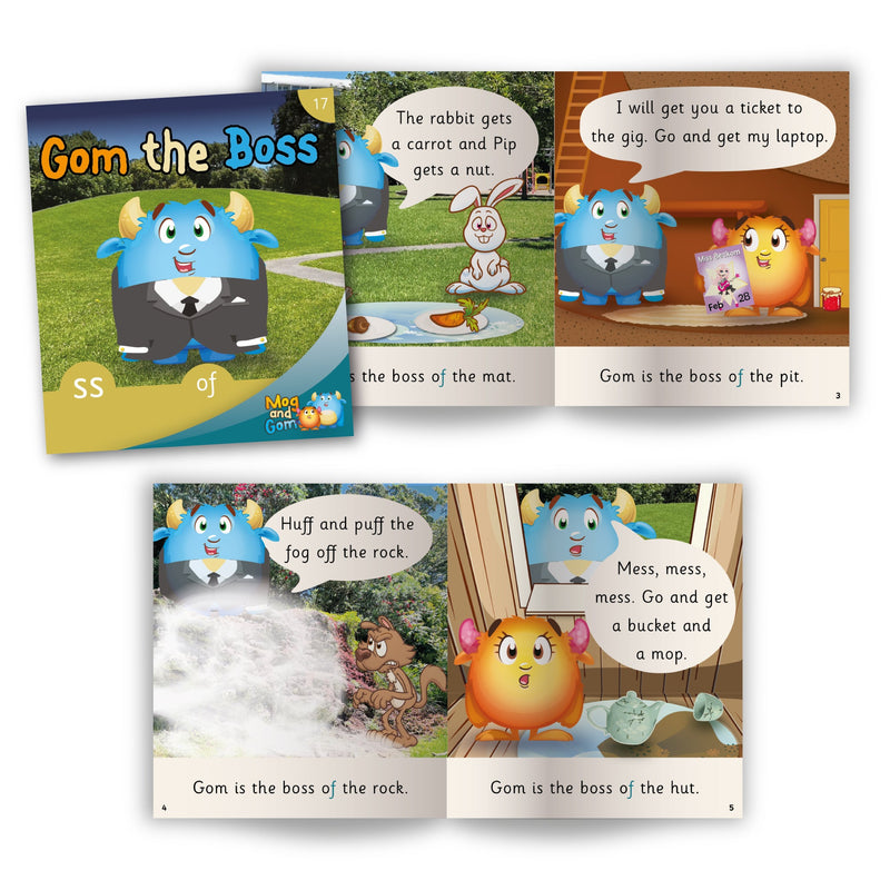Mog and Gom Books Unit 3 – Smart Kids