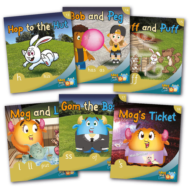 Mog and Gom Books Unit 3 (set of 36 books) – Smart Kids
