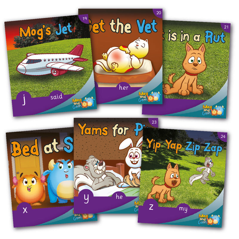 Mog and Gom Books Unit 4 (set of 36 books) – Smart Kids
