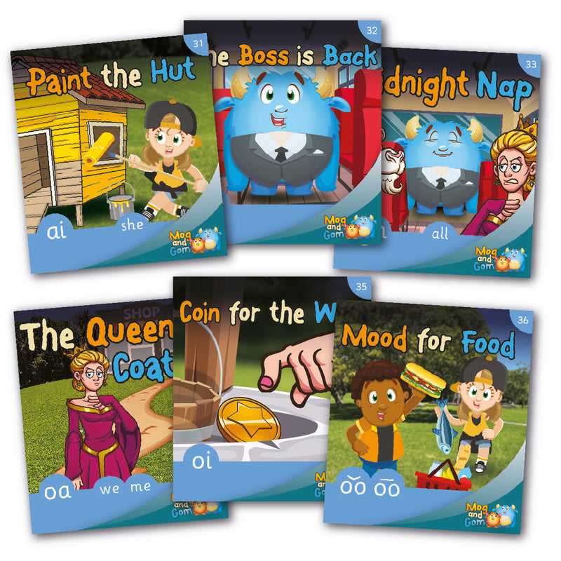 Mog and Gom Books Unit 6 (set of 36 books) – Smart Kids