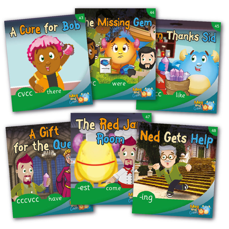Mog and Gom Books Unit 8 (set of 36 books) – Smart Kids