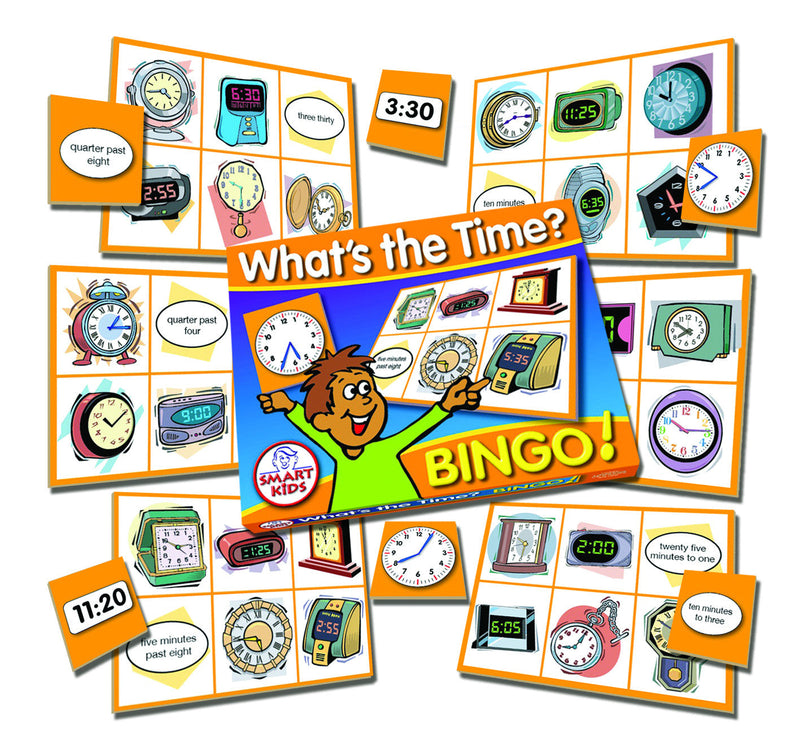 What's The Time? Bingo – Smart Kids