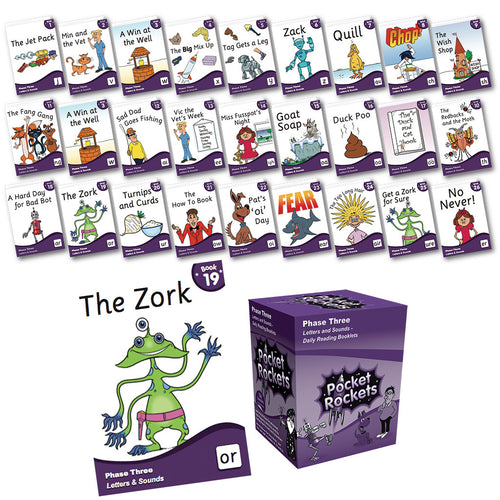 Decodable Books - Pocket Rocket Phase 3 – Smart Kids