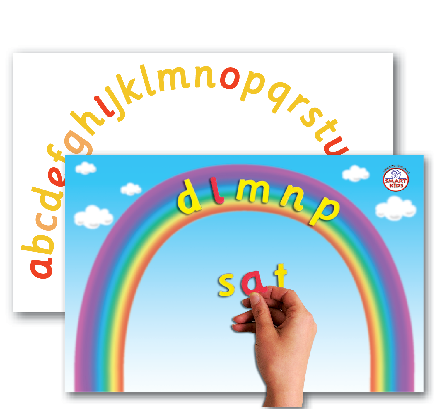 Magnetic Rainbow Alphabet Arc – Smart Kids